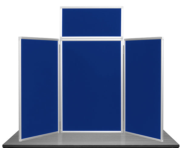 3 Panel Maxi Desk Top Display Stand | Pitts Presentation Products Limited