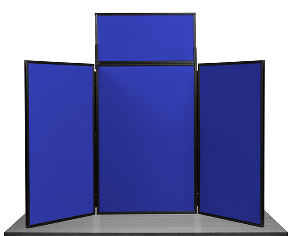 3 Panel Maxi Desk Top Display Stand | Pitts Presentation Products Limited