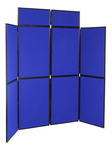 8 Panel Folding Display Stand | Pitts Presentation Products Limited